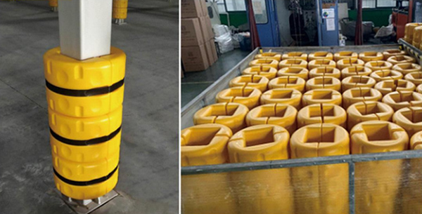 Warehouse column protectors