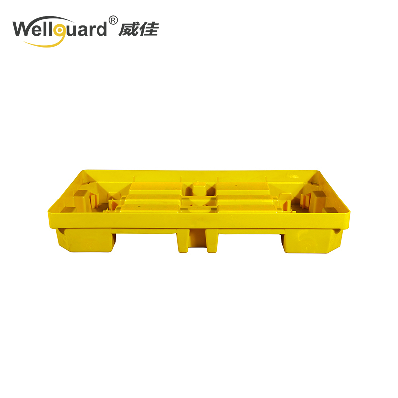 200mm Height 2 Oil Drum Spill Containment Deck - WELLGUARD